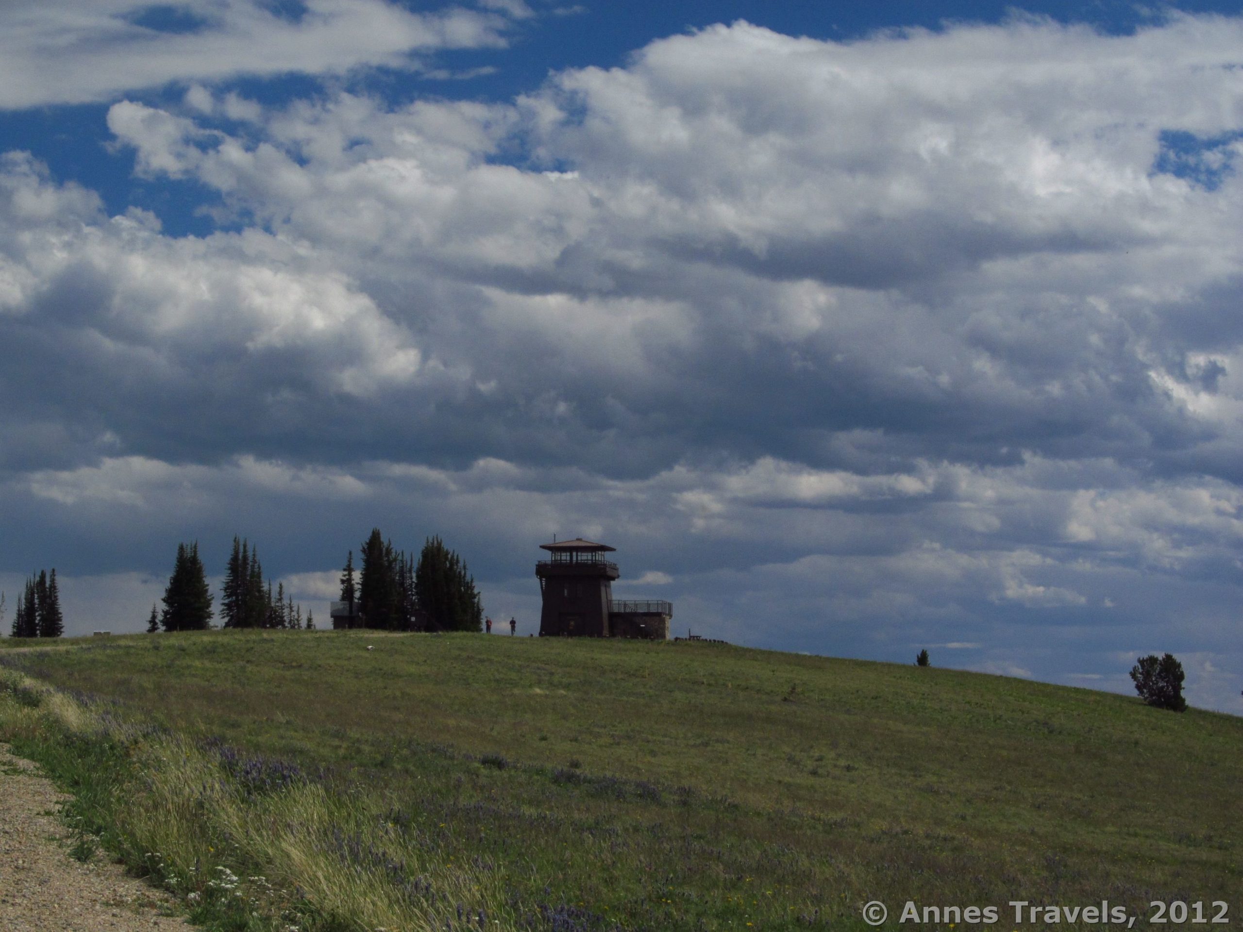Clay Butte Lookout along the Beartooth Highway