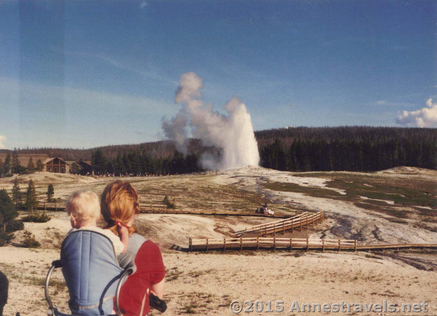 Old Faithful Blows – Anne's Travels