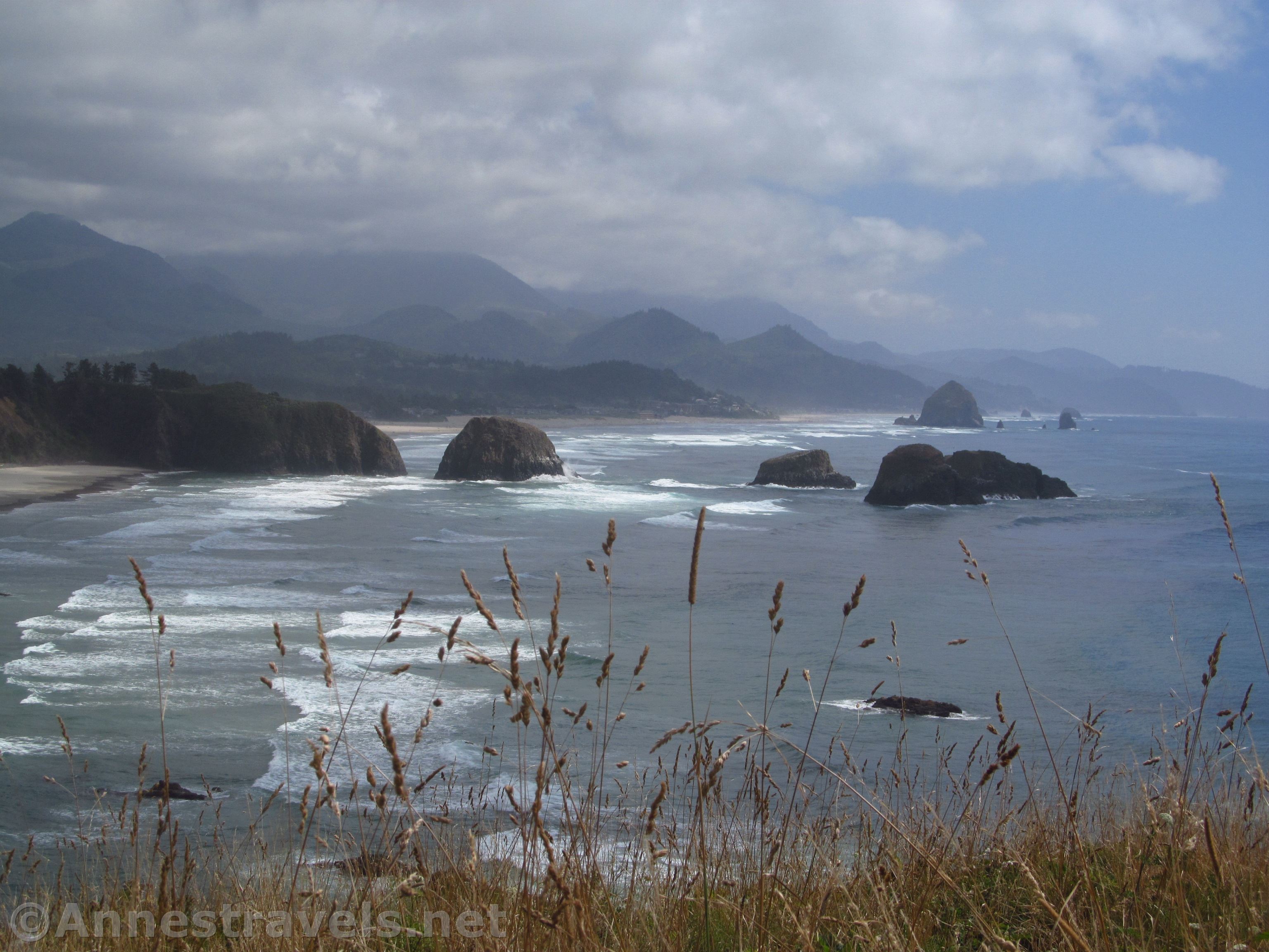 Cannon Beach from Ecola Point - Anne's Travels